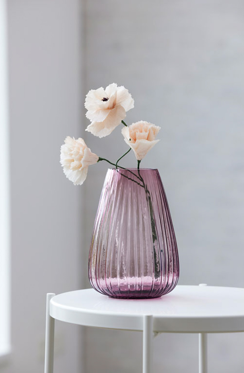 Wazon Kusintha 22 Cm Pink Glass - Bitz | Dobra Cena | Sklep Online ...