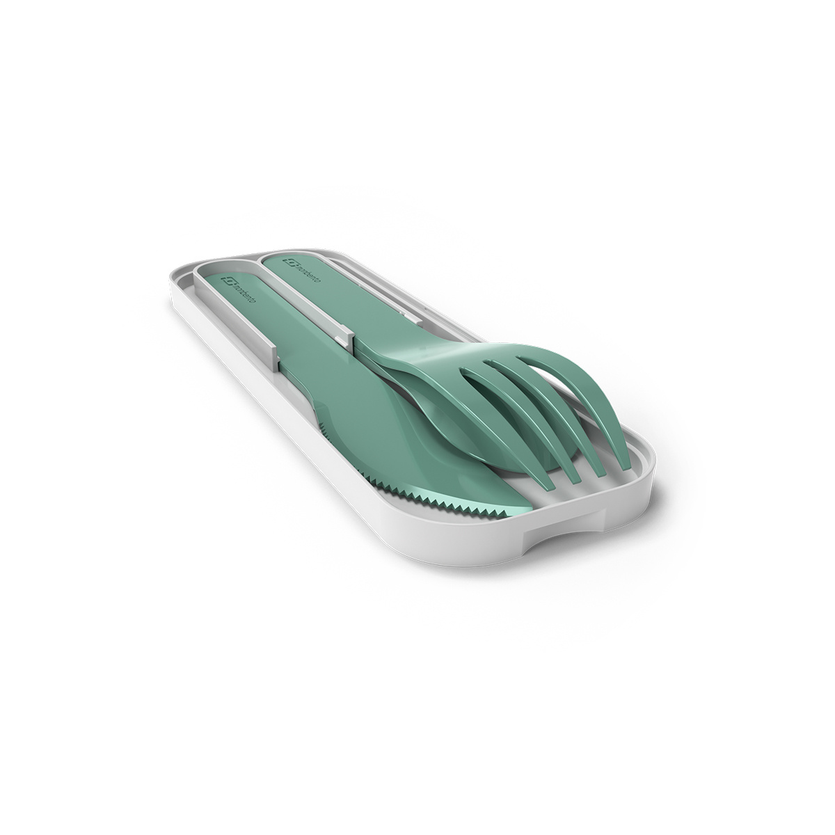 Monbento Pocket Color Sztućce Na Wynos W Etui Green Forest | Dobra Cena ...